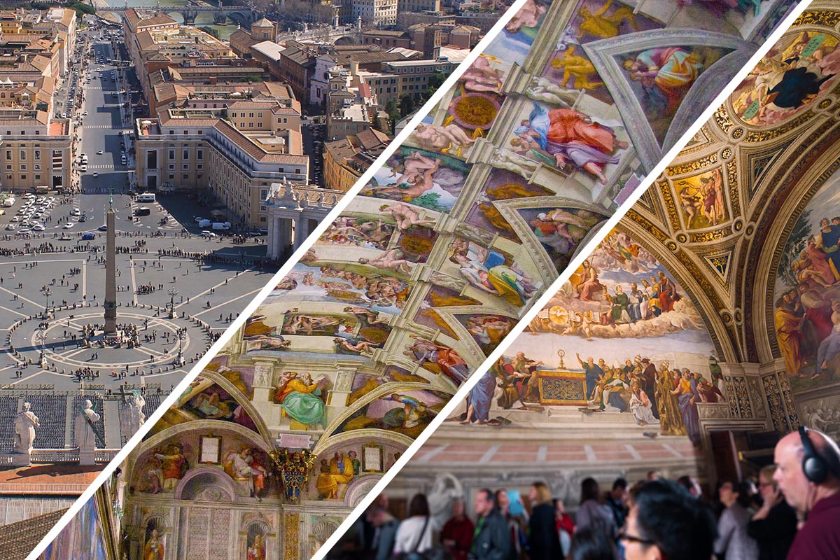 Musées du Vatican et Chapelle Sixtine – Visite Guidée de la Place Saint-Pierre - ArcheoRoma